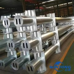 Traffic Lights Sign Poles Galvanized Street Light Pole Type Round ...