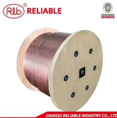 PVC Astmb Standard Copper Electric Cable Clad Steel Stranded Wire as ...