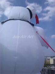 Halloween Inflatable Stay Puft Cartoon Giant Airblown Marshmallow ...