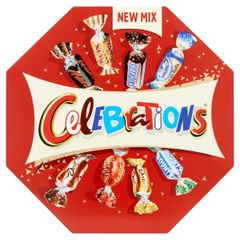 Celebrations Milk Chocolate Gift Box with Mini Chocolate Bars from ...