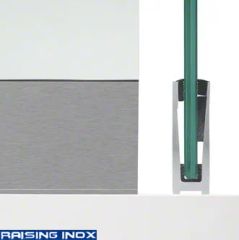 Frameless Glass Balustrade/Glass Channel/Aluminium Glass Railing/U ...