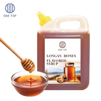 Longan Honey Flavored Syrup 3 kg*6 bottles/carton (bubble tea ...