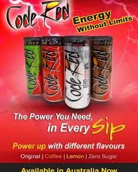 Code Red Energy Drink Logo