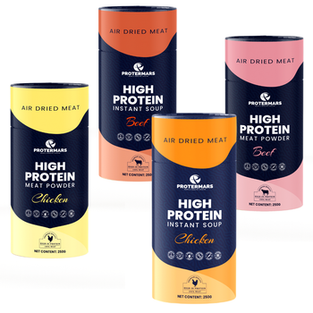 Air Dried Meat Powder / Flour - Chicken & Beef - 86% Protein , Low Carb ...