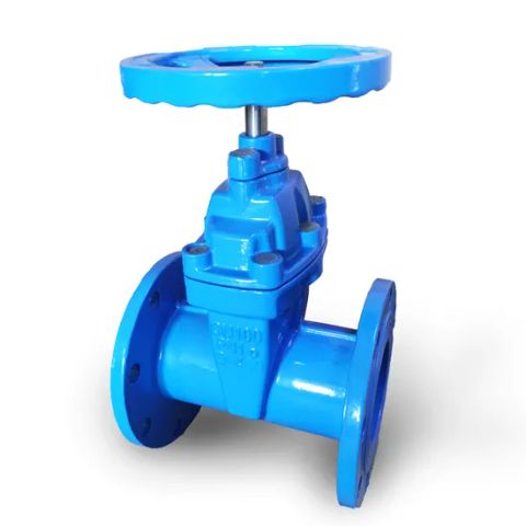 Gate Valve Gate Handwheel Non Rising Stem Pn16 DN150 Soft Seal ...