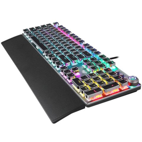 Computer Chocolate Gaming Keyboard RGB Shiny Modular Structure Keyboard ...