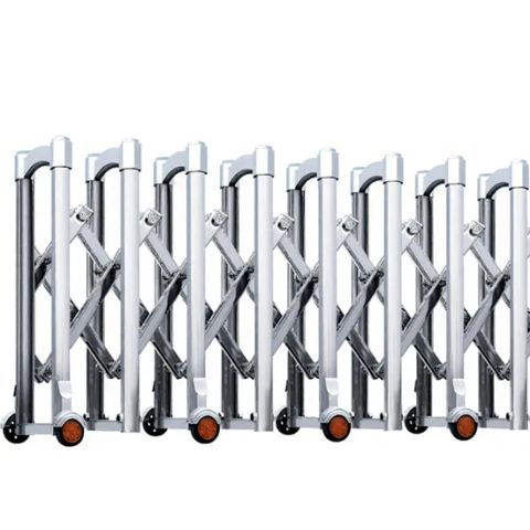 Aluminum Alloy Collapsible Pedestrian Barrier for School Zones and ...