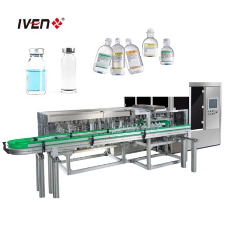 GMP Construction Standard Pharmaceutical Plastic Bottle Automatic Light ...