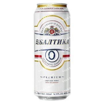 Baltika №0 Non-Alcoholic 0,5 L can - Buy Wholesale Other Beer ...