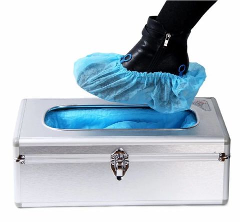 Disposable Shoe Cover Dispenser Machine supplier Capacity 50 Covers ...
