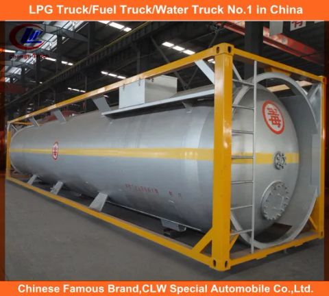 40' LPG Gas Transport for 40feet LPG ISO Tank Container R&D CAD&Cae ...