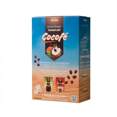 Vietnamese coffee - Coconut milk coffee instant 3in1 coffee mix COCOFE ...