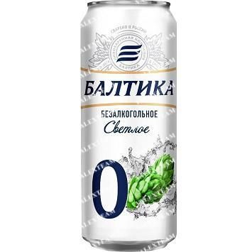Baltika №0 Non-Alcoholic Light 0,5 L can - Buy Wholesale Liquor ...