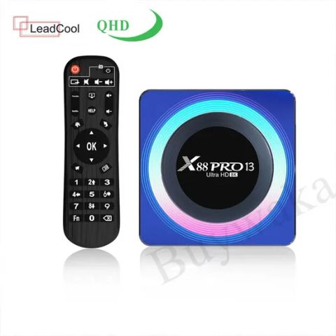 Android 13 Qhd Leadcool Smart TV Box 2GB 16GB Storage 4K Set Top Box ...