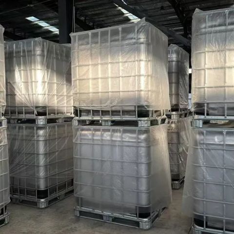 1000L Stainless Steel Stackable Industrial Bulk Liquid Container Easy ...