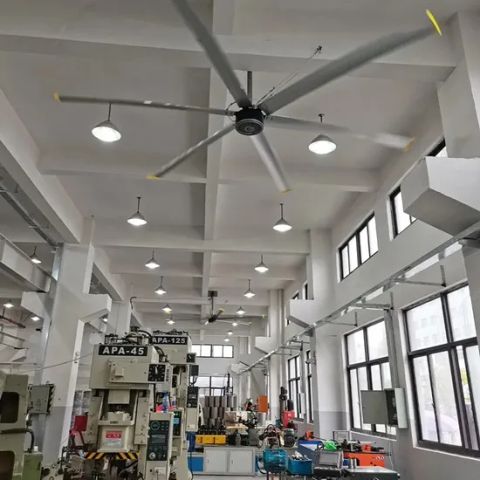 16FT Powerful Large Ceiling Ventilation Fan for Enhanced Factory Air ...
