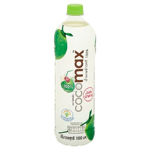COCOMAX Coconut Water 100% 1L.Use To Drink To Add Freshness And Get ...