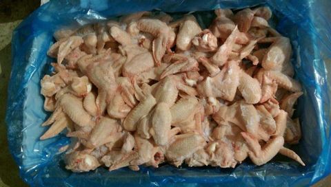 Frozen Grade A+ Chicken 3 Joint Wings Texture Tender Packaging 20 kg ...