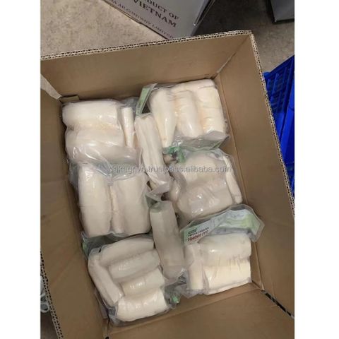 Cassava Whole Peeled Vacuum Pack Freezing IQF Whole Year-round Common ...