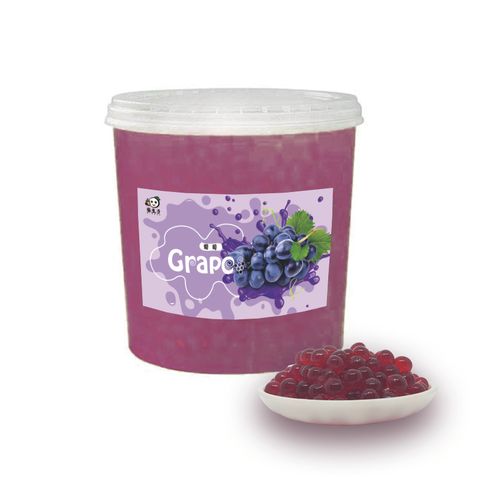 Bulk Popping Pearl Balls Coating Grape Flavor Juice Drinks Bubble Tea ...