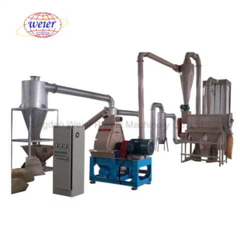 Automatic 60 - 100 Mesh Wood Sawdust Chip Flour Mill Machine from China ...