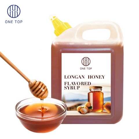 Longan Honey Flavored Syrup 3 kg*6 bottles/carton (bubble tea ...