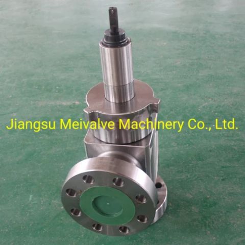 H2 Type Manual Adjustable Choke Valve/High Pressure Angle Needle Choke ...
