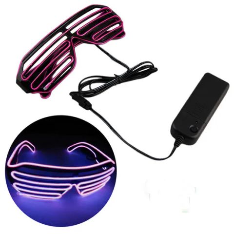 Flash Lighting EL Wire Glasses MOQ 100 PCS Trademark ST Origin China ...