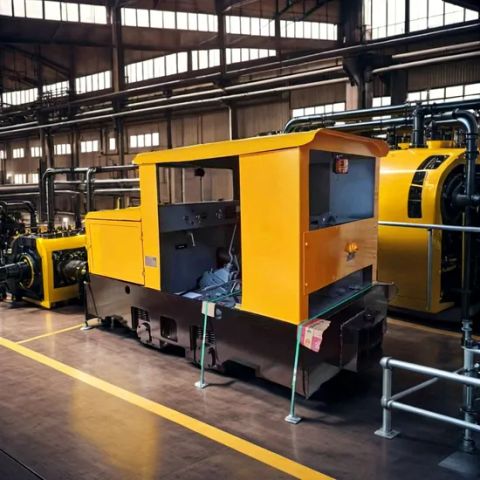 Mining Electric Diesel Battery Powered Locomotive Trolley Locomotive ...
