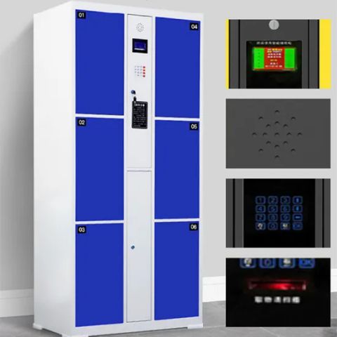 Multi-Functional Smart Lockers: RFID, Fingerprint, Facial Recognition ...