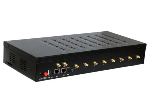 8 Ports 64 SIM Cards GSM VoIP Gateway/GSM to SIP Gateway for Call ...