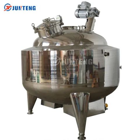 Jacketed Liquid Double Jacketed Mixing Tank with Agitator Heater ...