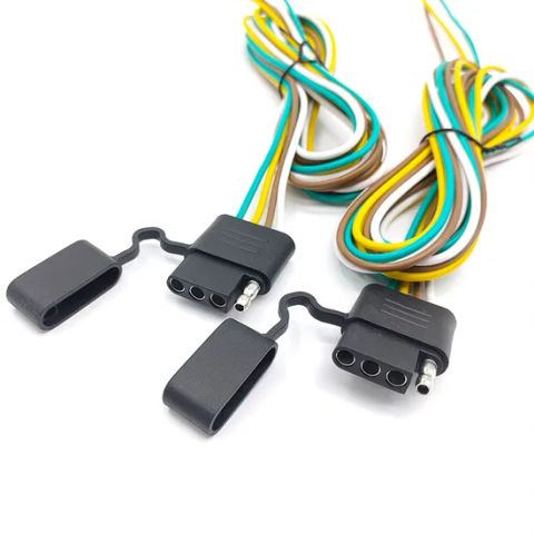 18 AWG Color Coded Wires Trailers Light Wirings Harness Extension Wire ...