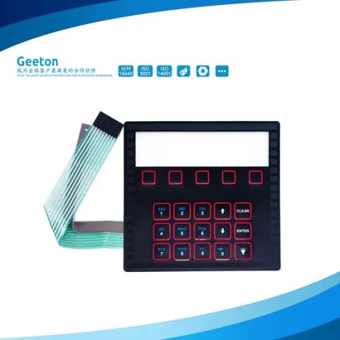 Custom Printed Tactile Keyboard Push Button Membrane Switch from China ...