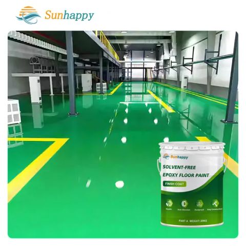 Easy Clean Epoxy Floor Paint Concrete Epoxied Harz Floor Coating ...
