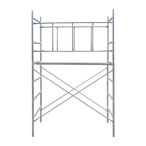 Safety Guard Rail 4 Bar Steel Ladder Frame Mobile Scaffold Scaffolding ...