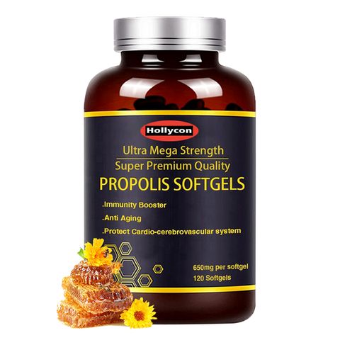 OEM Organic Honey Propolis Capsules Helps Strengthen Immune Response ...