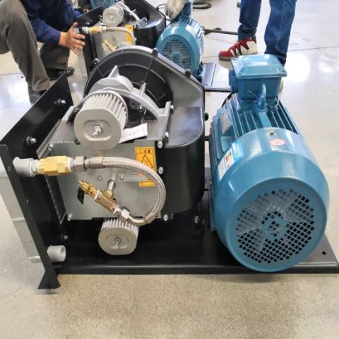 Electric Silent Oil Free Scroll Air Compressor for Snow Maker 8bar from ...