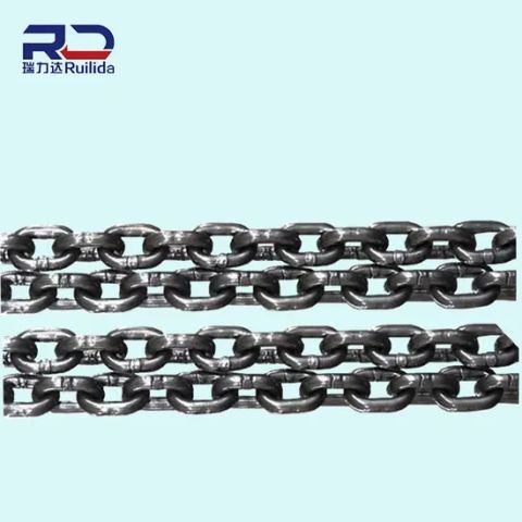 Custom Heavy Duty Mining Link Chains Color Black HS Code 73158100 ...