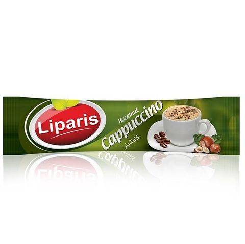 Cappuccino with Hazelnut instant coffee powder drink mix sachet packing ...