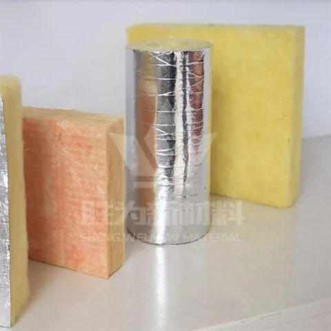 Fiber Glass Wool Blanket Duct Wrap Glass Wool Air Conditioning ...