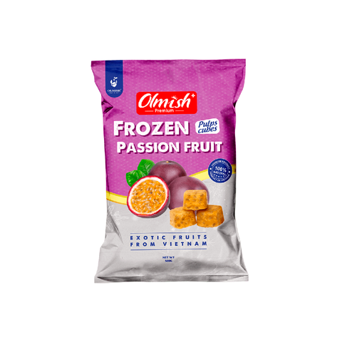 IQF Frozen Fresh passion fruit pulps cubes in Frozen Fruits Delicious ...