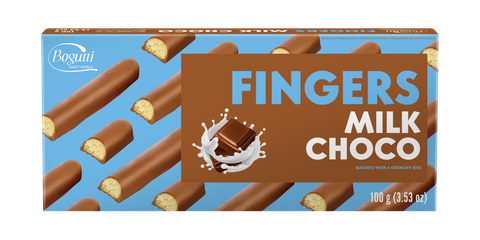 Fingers – Biscuits with milk coating - Bogutti SP. Z O.O.