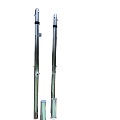 Stainless Steel Volleyball Post Height Adjustable Netting System from ...