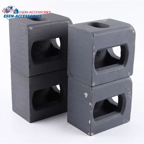 Durable ISO1161 Shipping Container Corner Blocks for Secure Fittings ...