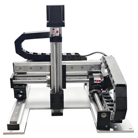 XYZ Axis Automatic Ball Screw Slide Stage Linear Module Actuator ...