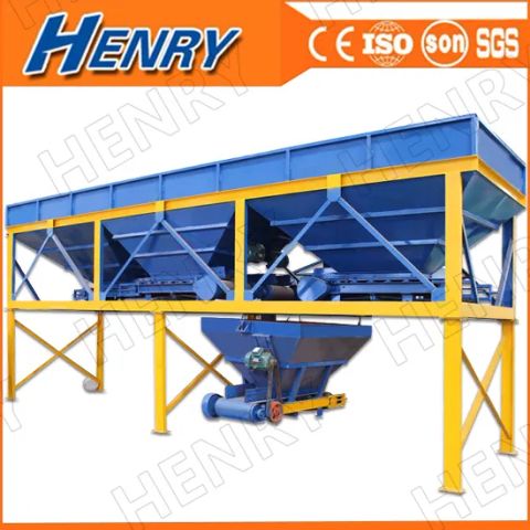 Large-Capacity Double-Bin PLD800 Multi-Bin Mixing Plant Batching ...
