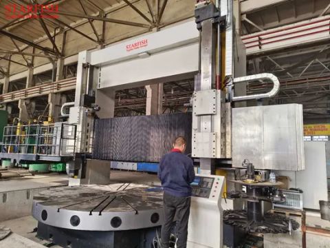 Heavy Duty Vertical CNC Turning Machine with C Axis for Boring, Milling ...