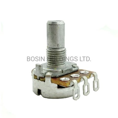 16mm Rotary Potentiometer with Solder Terminals for Audio Equipment ...