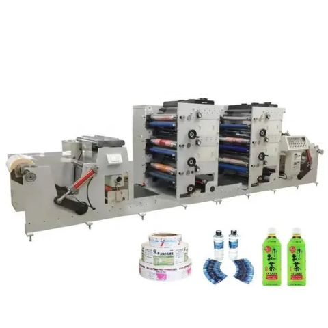 Label Screen Printing Press Machine Origin Xi'an Model NO. 670 Type ...